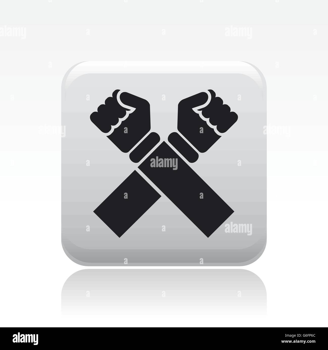 Vector illustration of single isolated cross icon Stock Vector Image ...