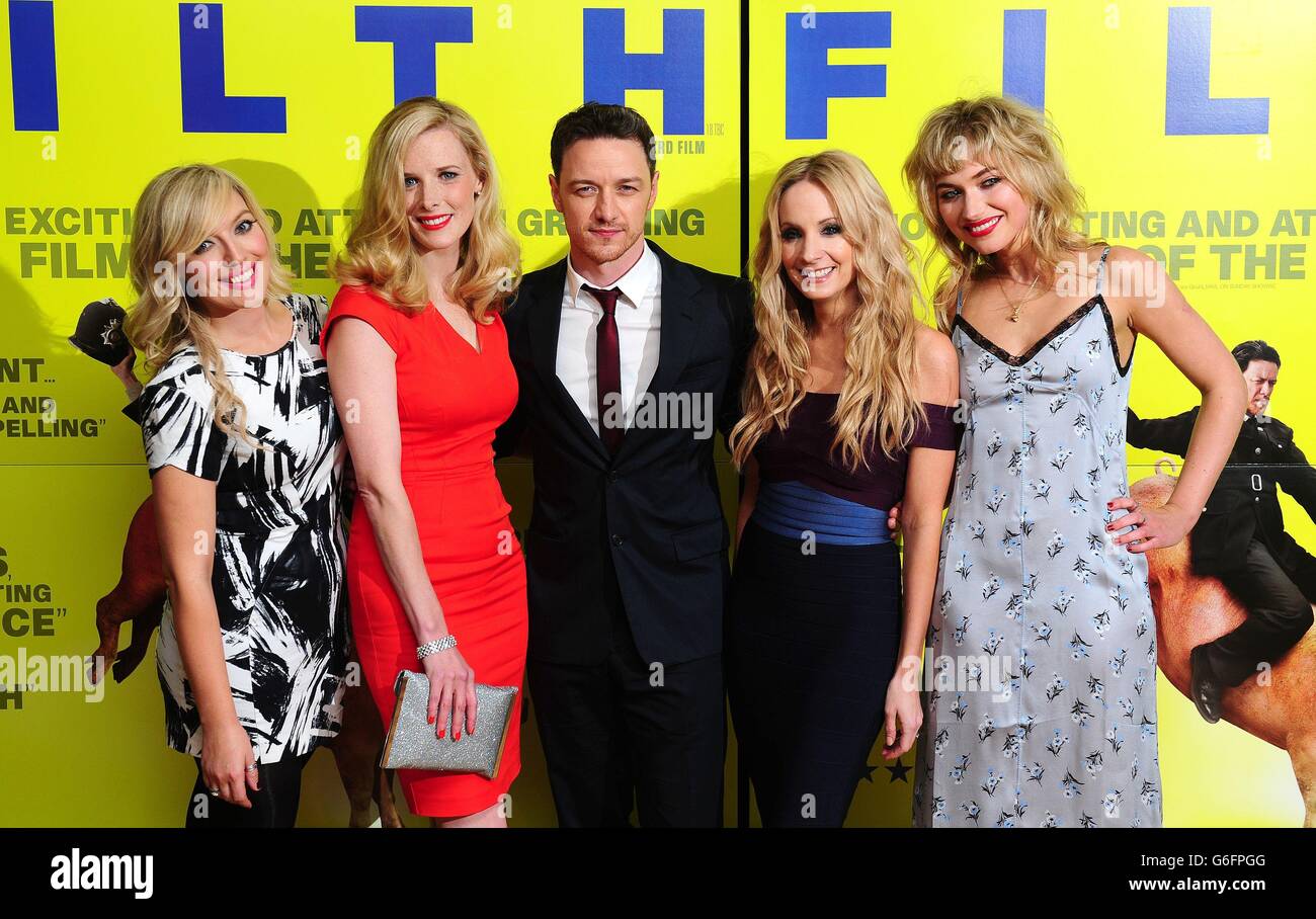 Filth premiere - London Stock Photo - Alamy
