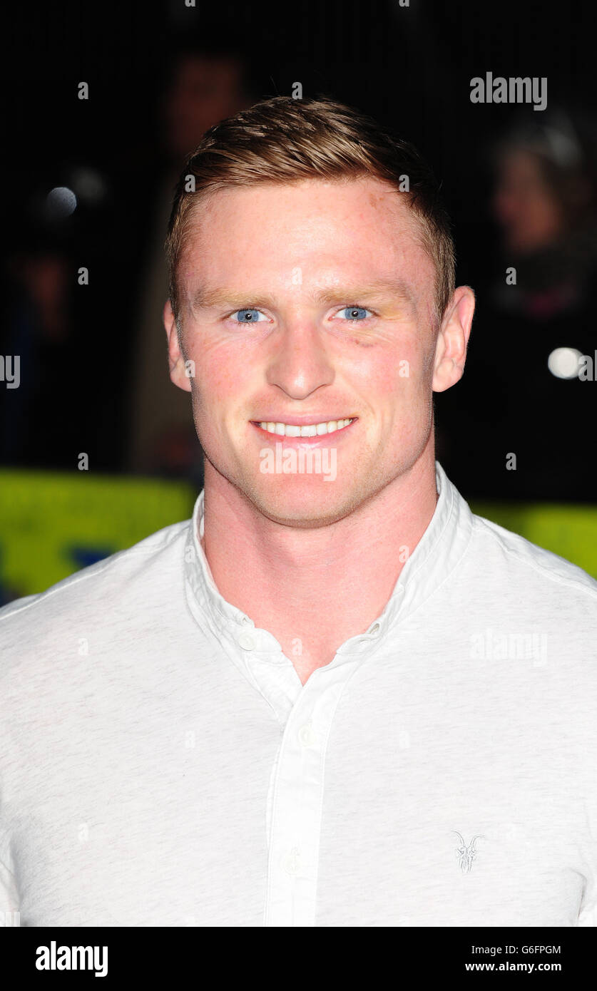 Chris Ashton arrives at the premiere of Filth at the Odeon West End in ...
