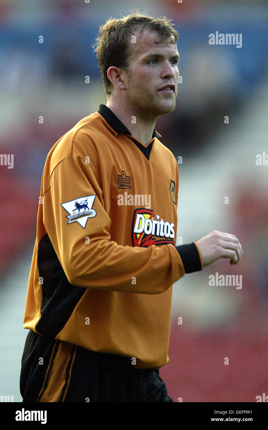 Wolverhampton Wanderers Mark Clyde in action during the pre-season ...