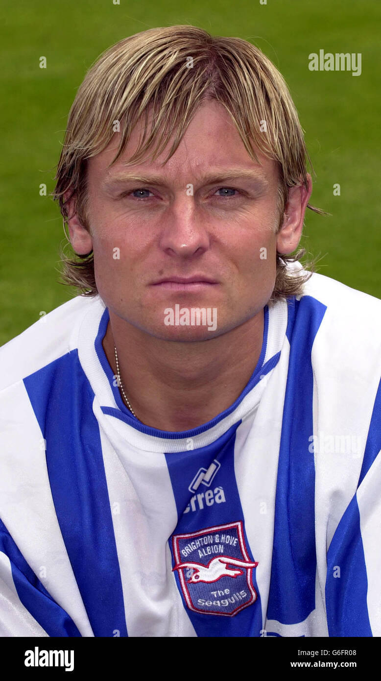 Brighton hove albion photocall hi-res stock photography and images - Alamy