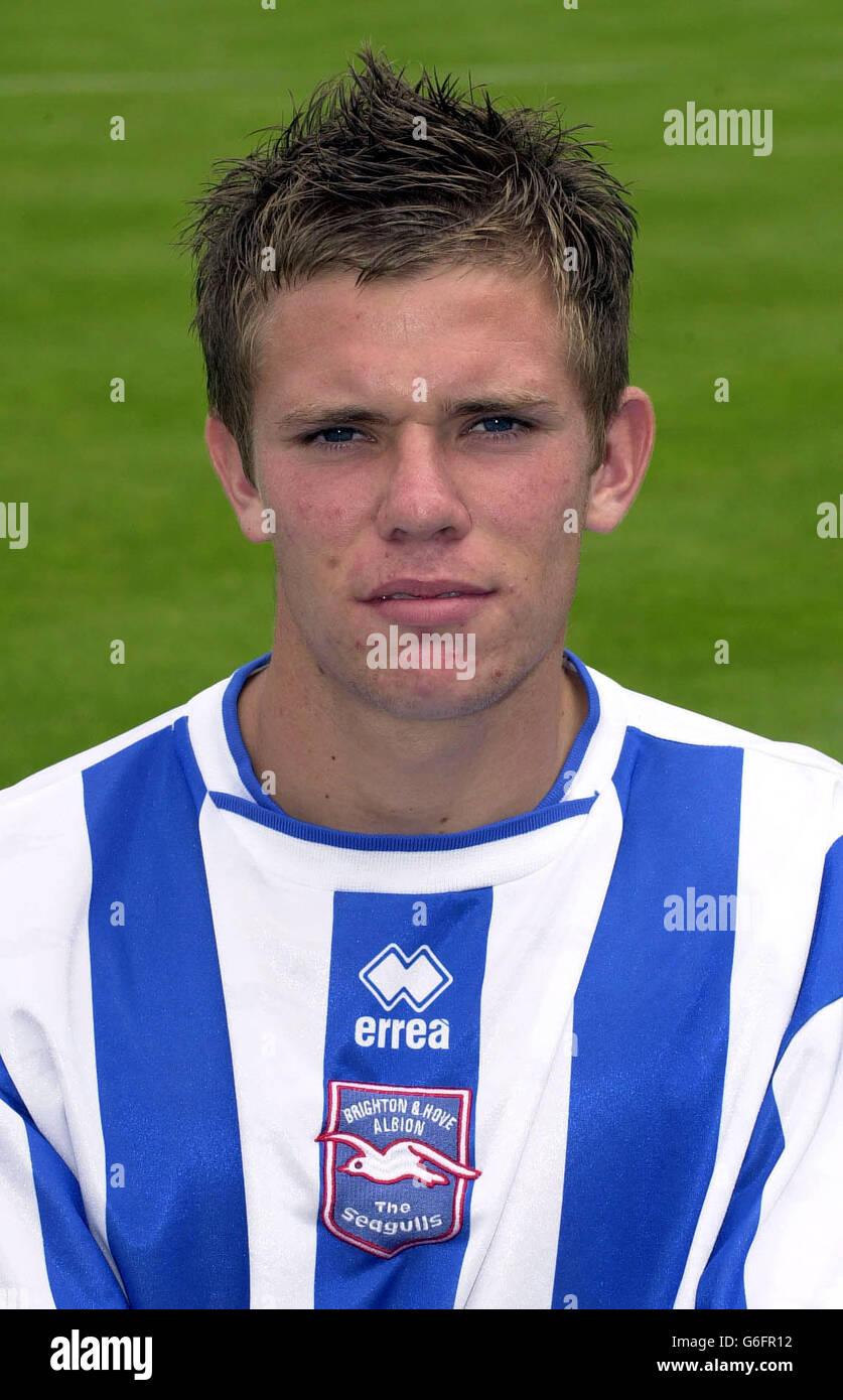 At a photocall ahead of the 2003 2004 season hi-res stock photography ...