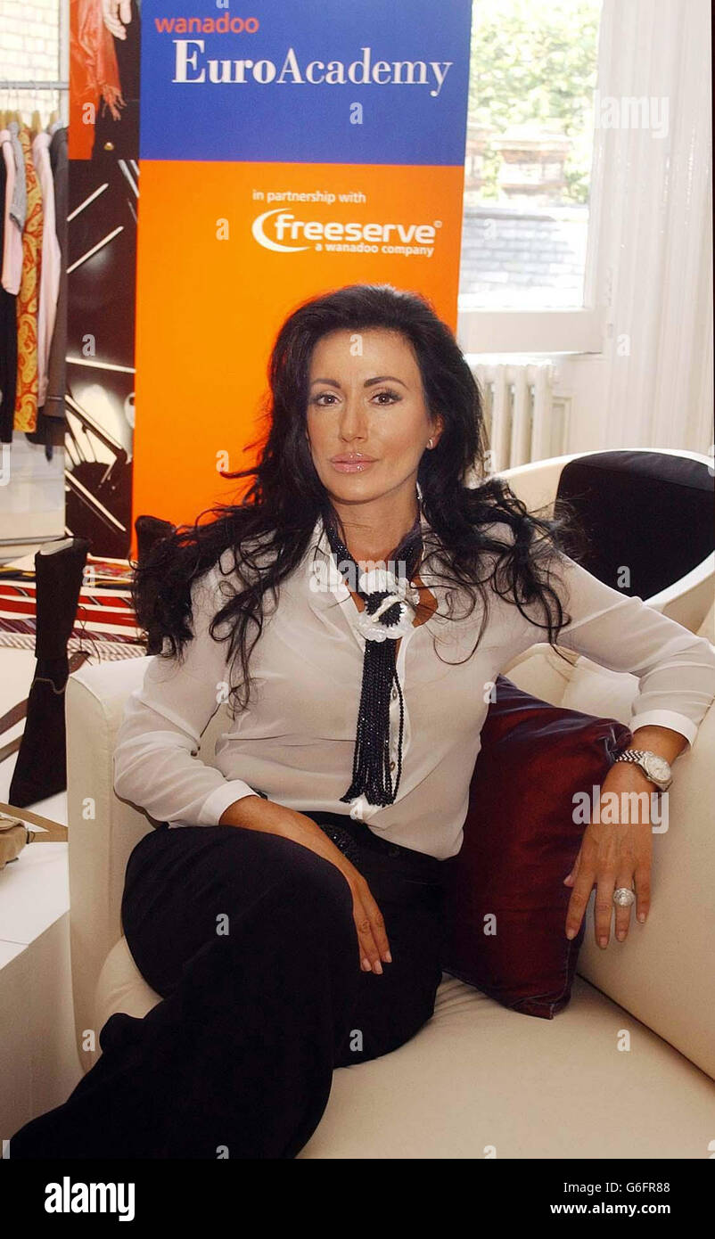 Nancy Dell'Olio, girlfriend of England football mananger Sven Goran ...