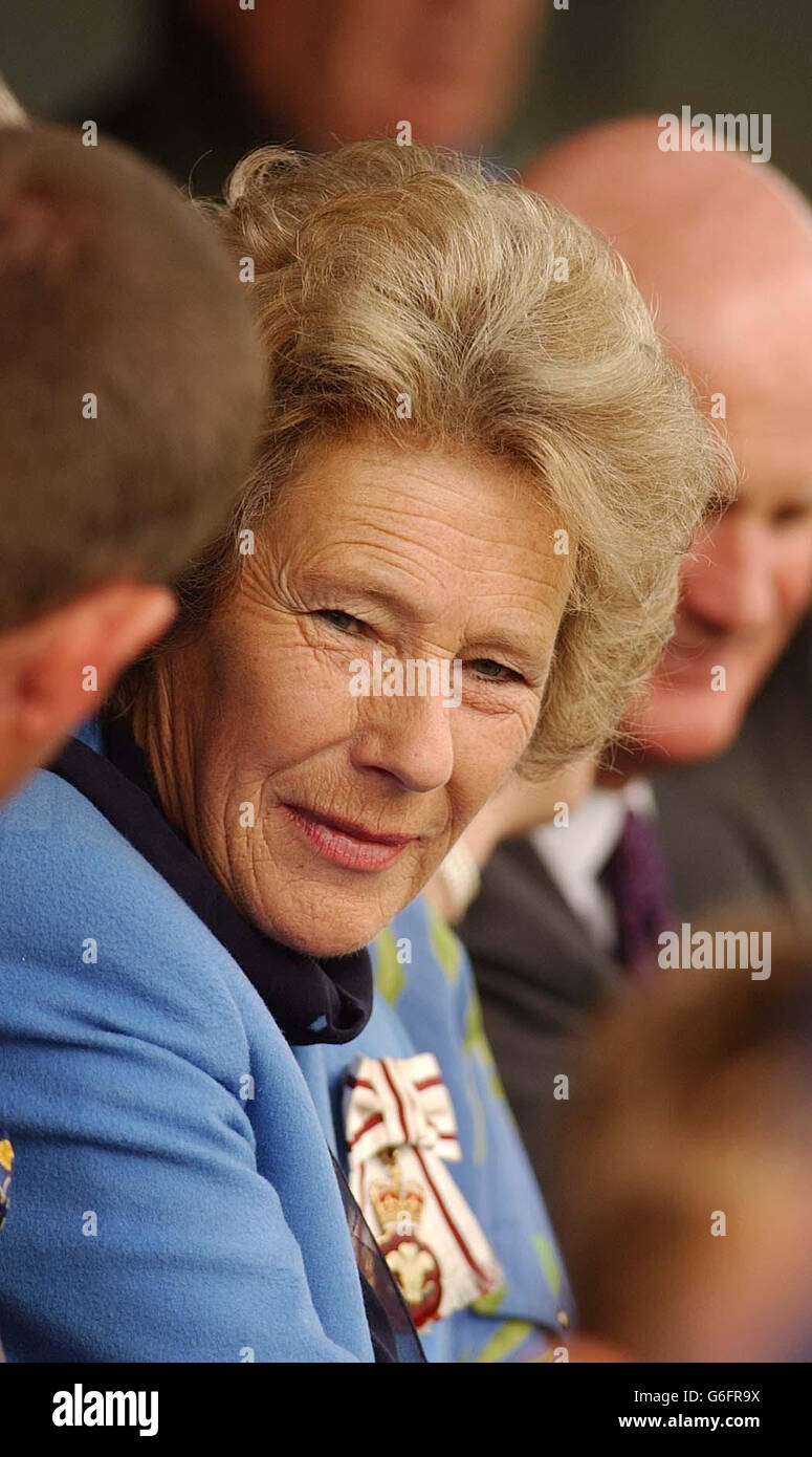 Mrs shan legge bourke mother tiggy legge bourke hi-res stock ...