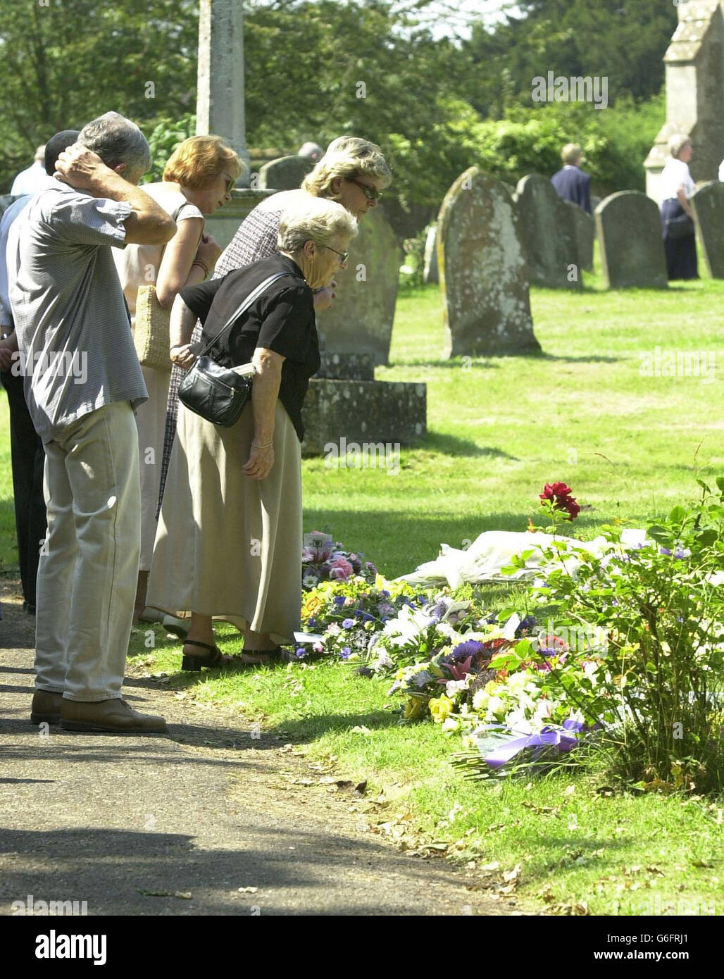 Dr David Kelly Funeral Stock Photo - Alamy