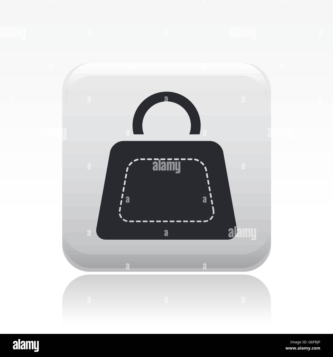 Vector illustration of single isolated bag icon Stock Vector Image ...