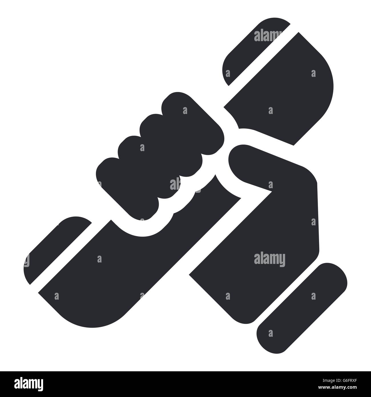 Vector illustration of single isolated phone icon Stock Vector Image ...