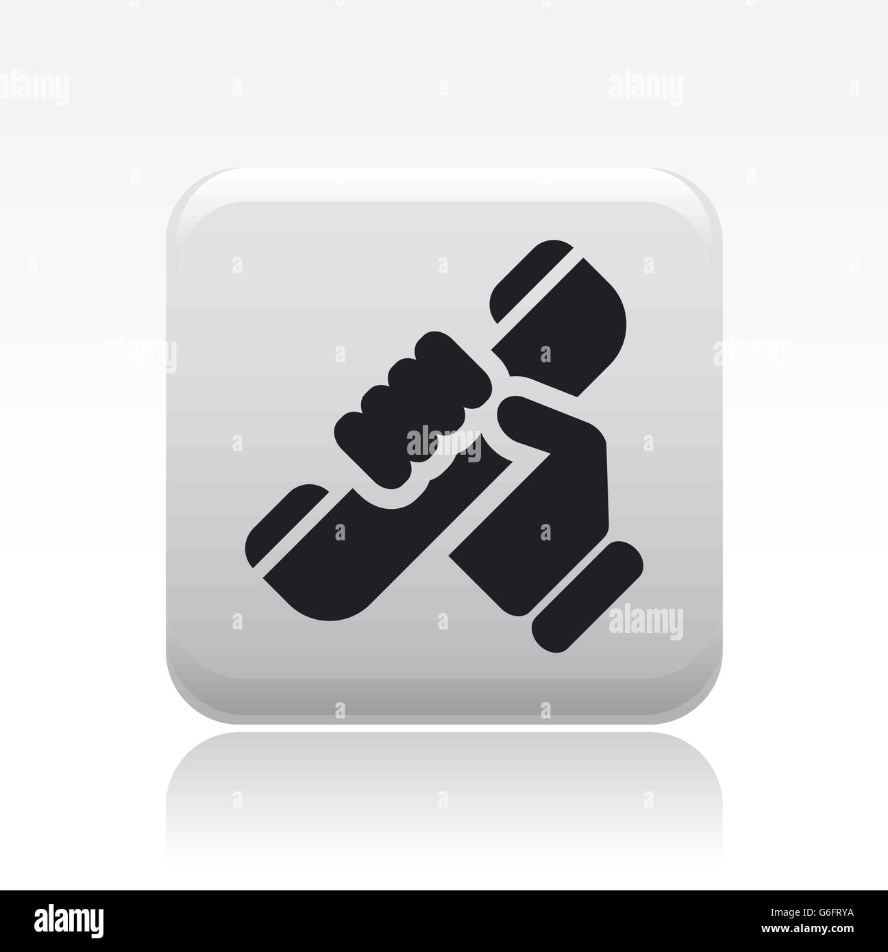 Vector illustration of single isolated phone icon Stock Vector Image ...