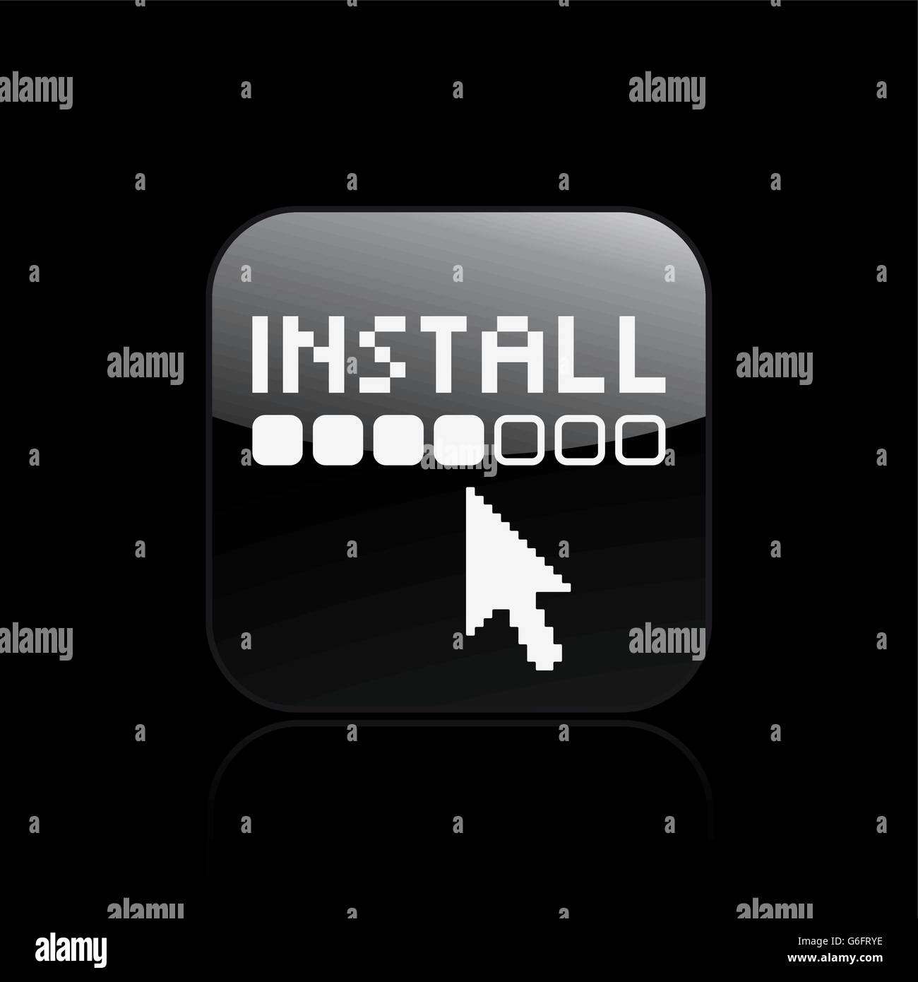 Install vector vectors hi-res stock photography and images - Alamy