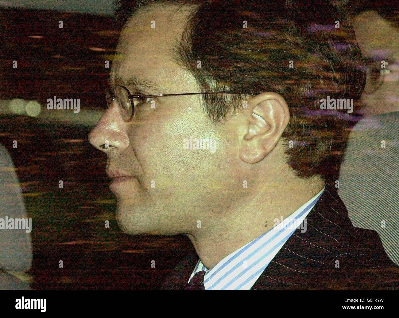 Bryan Wells, the line manager to David Kelly, arriving at the High ...