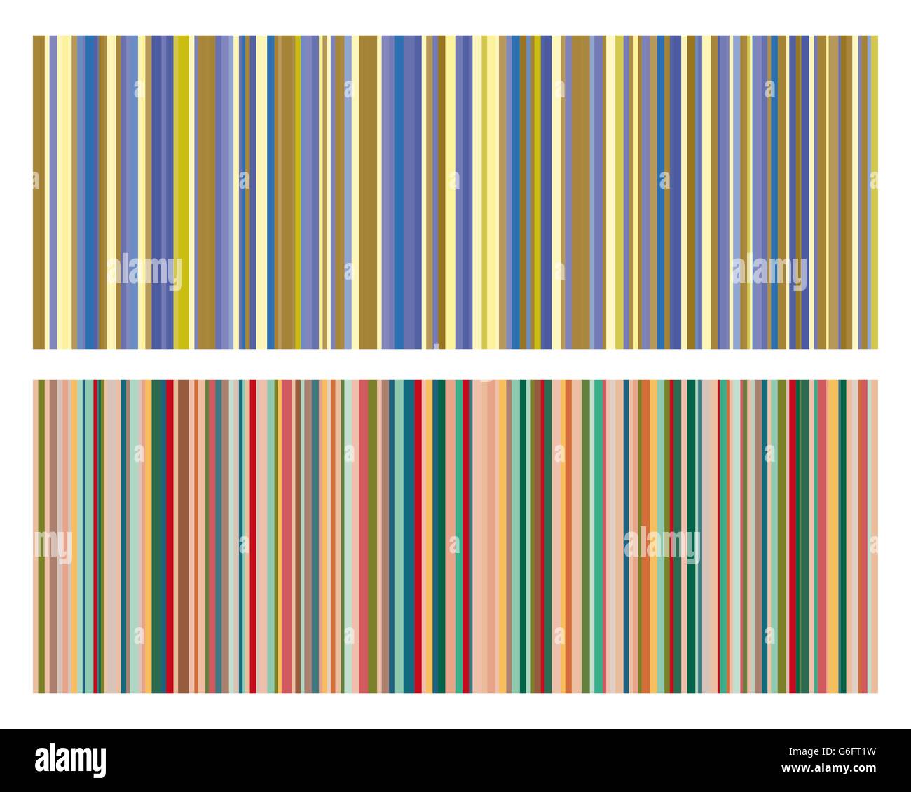 Vector illustration of vintage colored strips background Stock Vector ...
