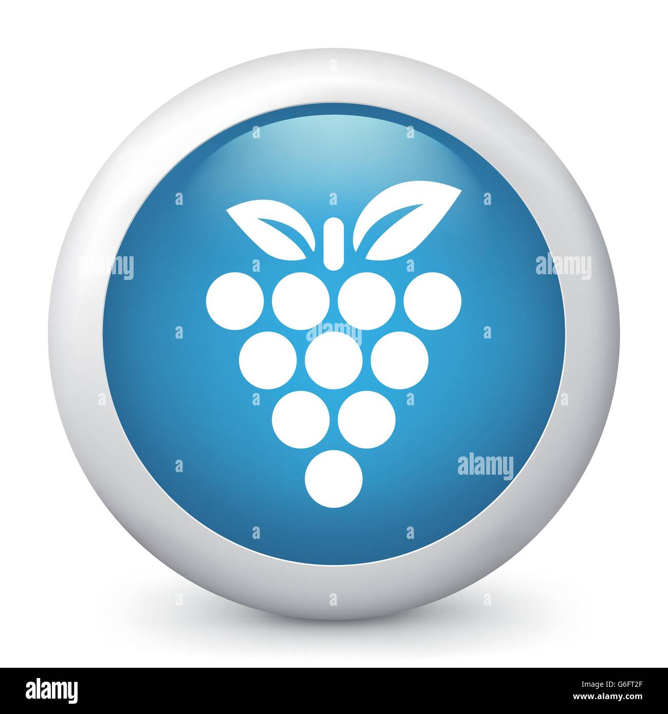 Vector illustration of grape single icon Stock Vector Image & Art - Alamy