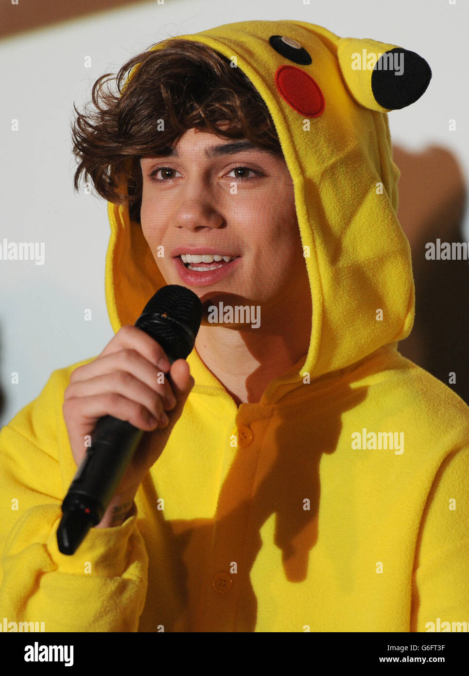 Union J at Nintendo photocall - London Stock Photo - Alamy