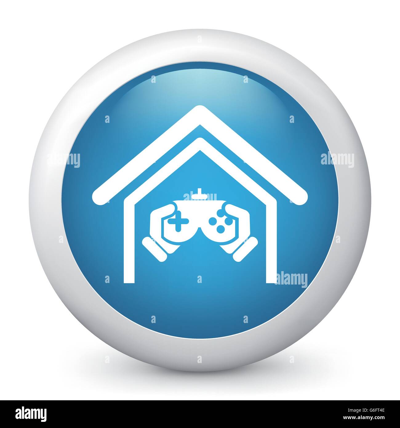 Vector illustration of video game play Stock Vector Image & Art - Alamy