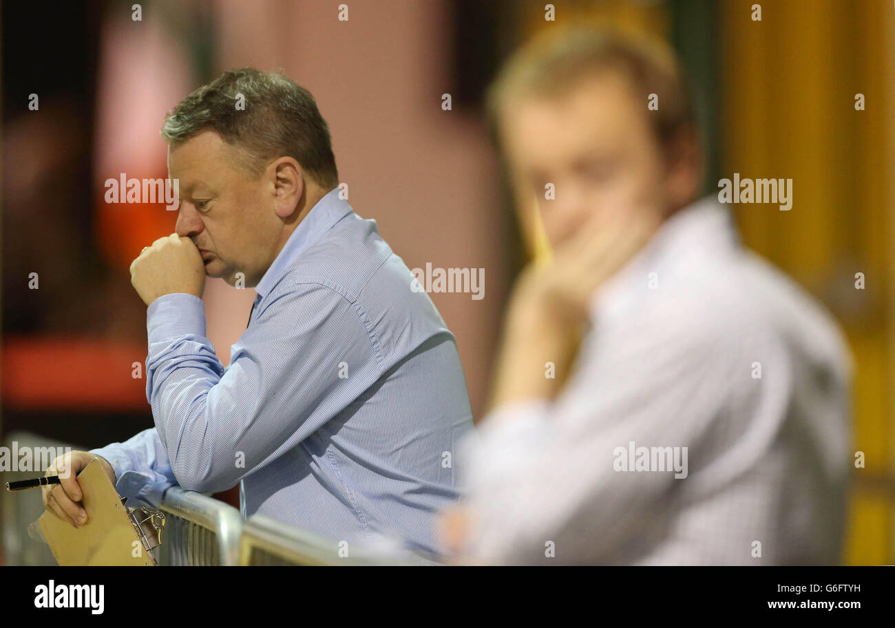 Tally men are seen as counting of votes in the referendums on the ...