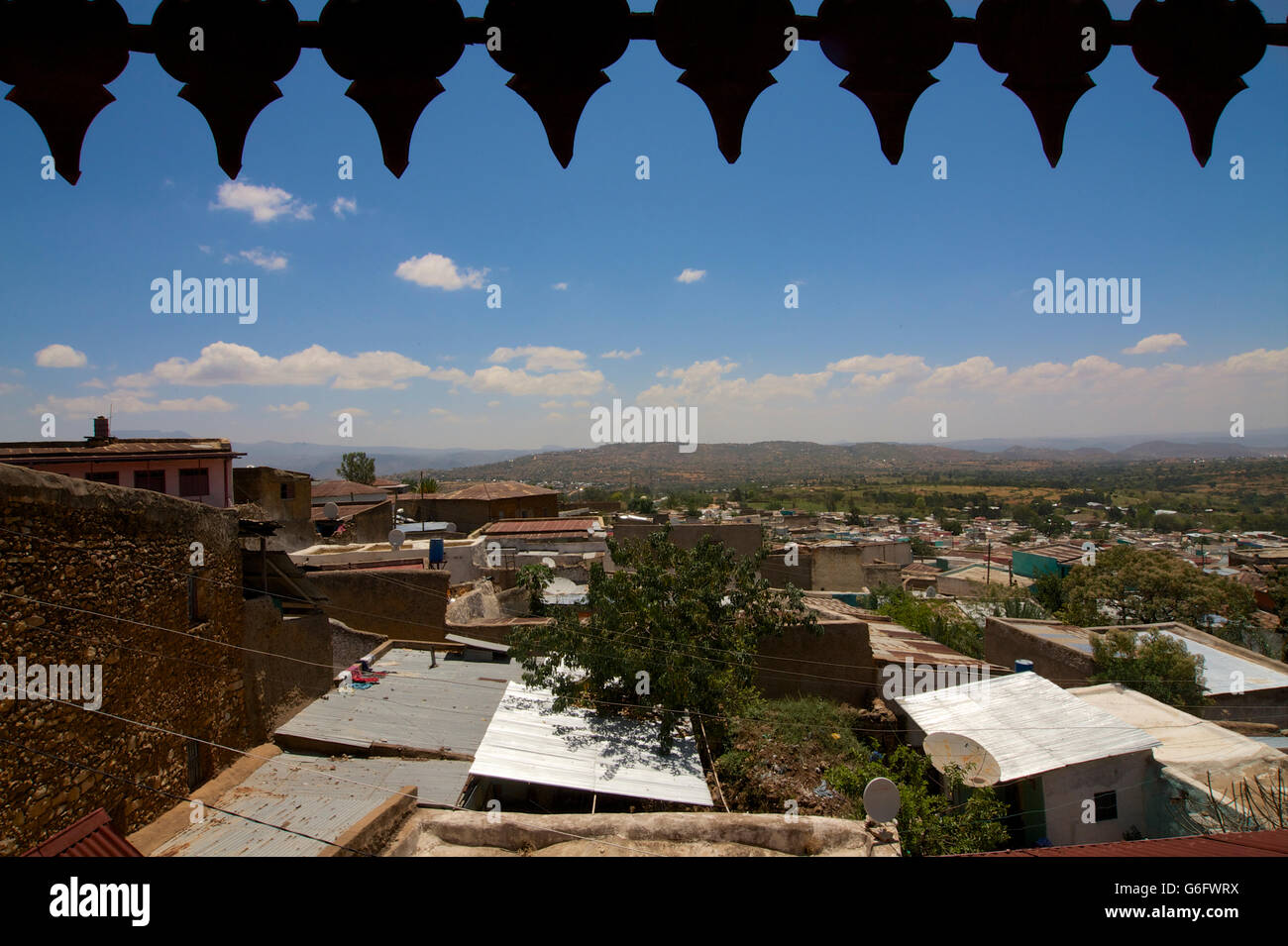 The house of Arthur Rimbaud. View of Harar. Ethiopia Stock Photo - Alamy