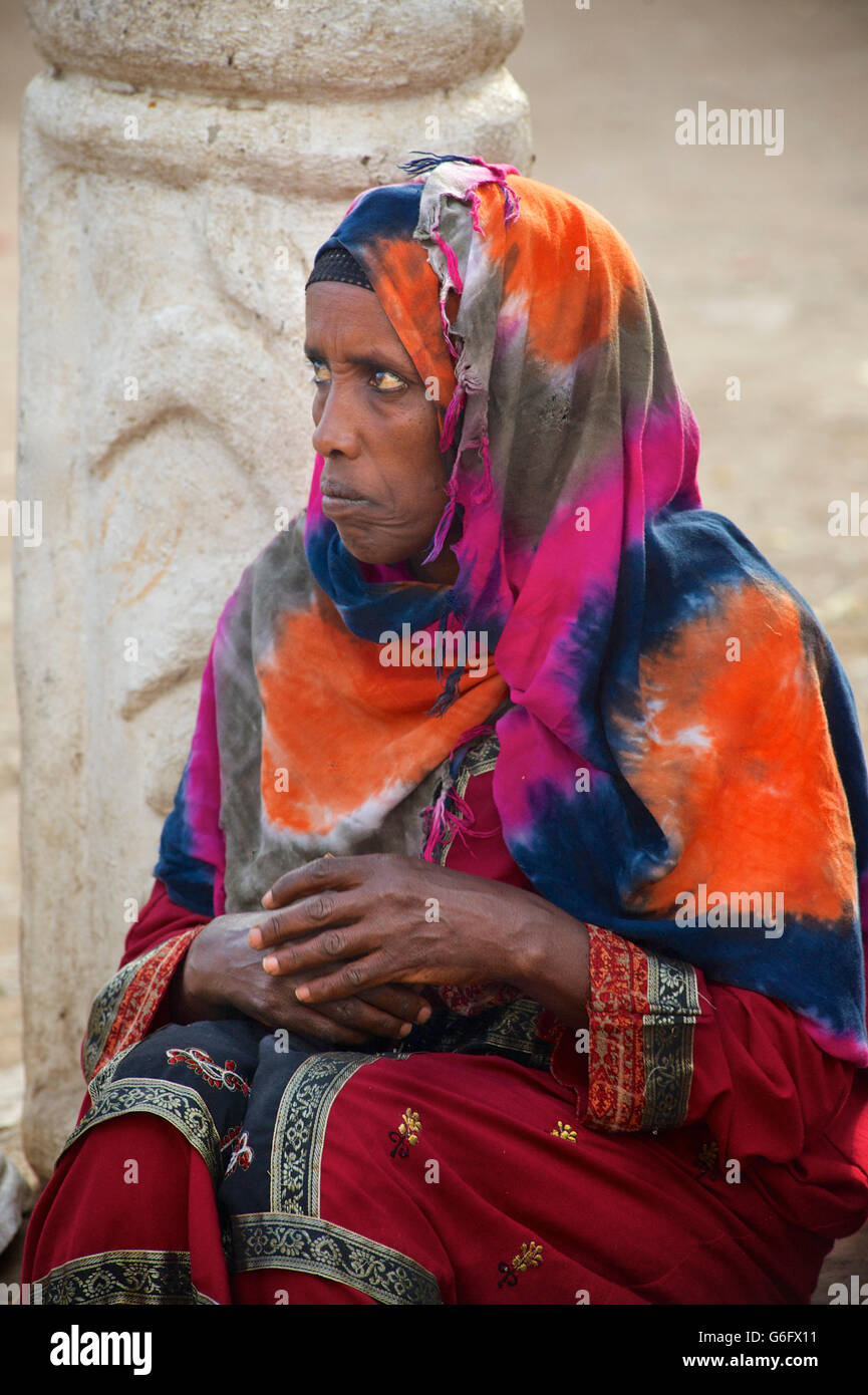 Oromo woman, Harar, Ethiopia Stock Photo - Alamy