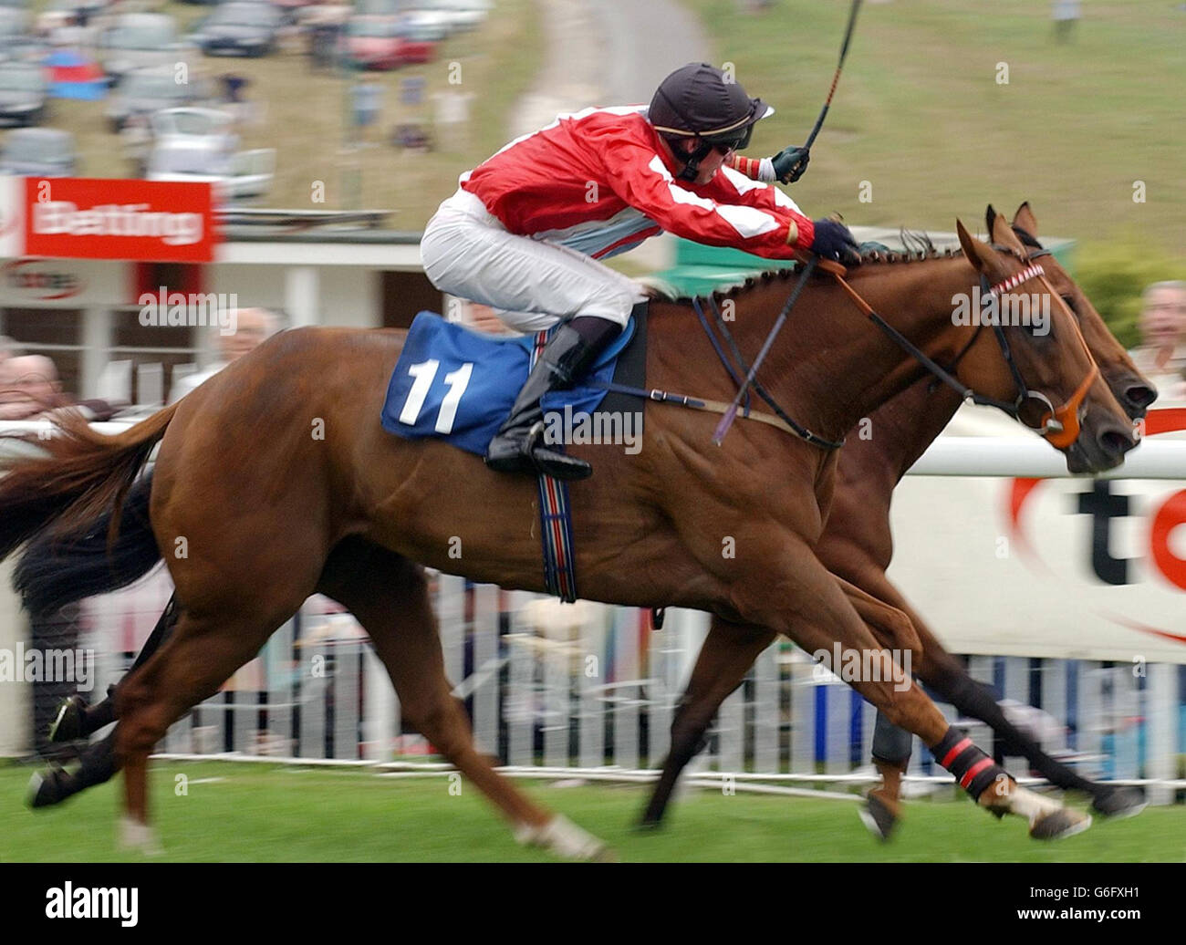 Epsom Henrik Engblom riding Eton Stock Photo - Alamy