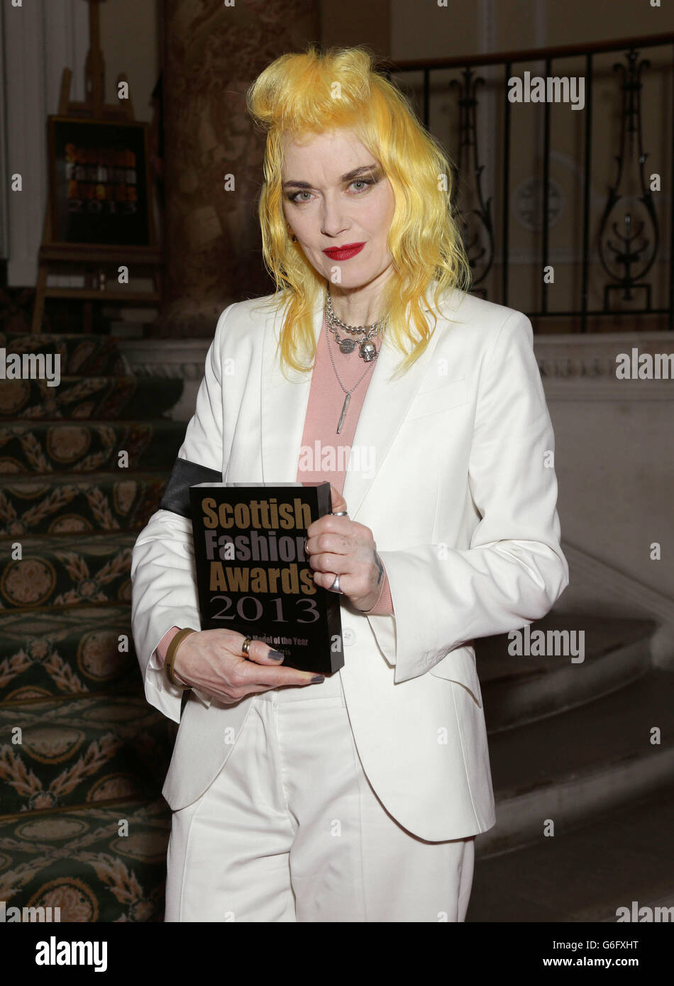 Who won the scottish model of the year hi-res stock photography and ...