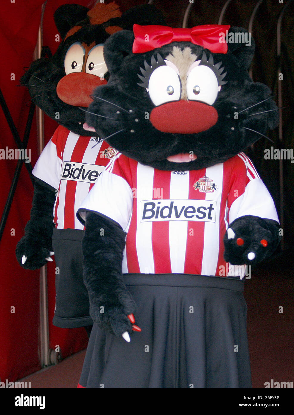 Football soccer mascot mascots mid length half hi-res stock photography ...