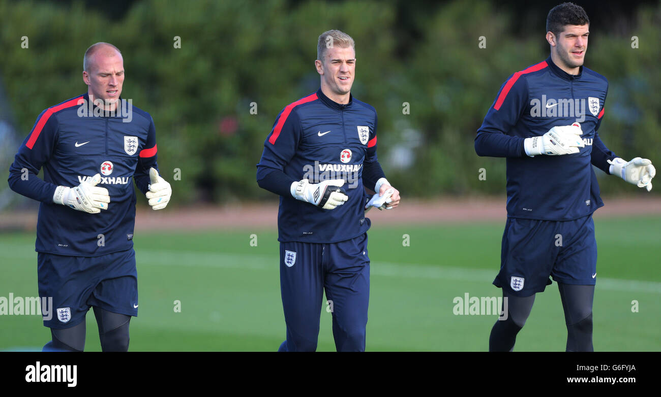 England goalkeepers john ruddy centre hi-res stock photography and ...