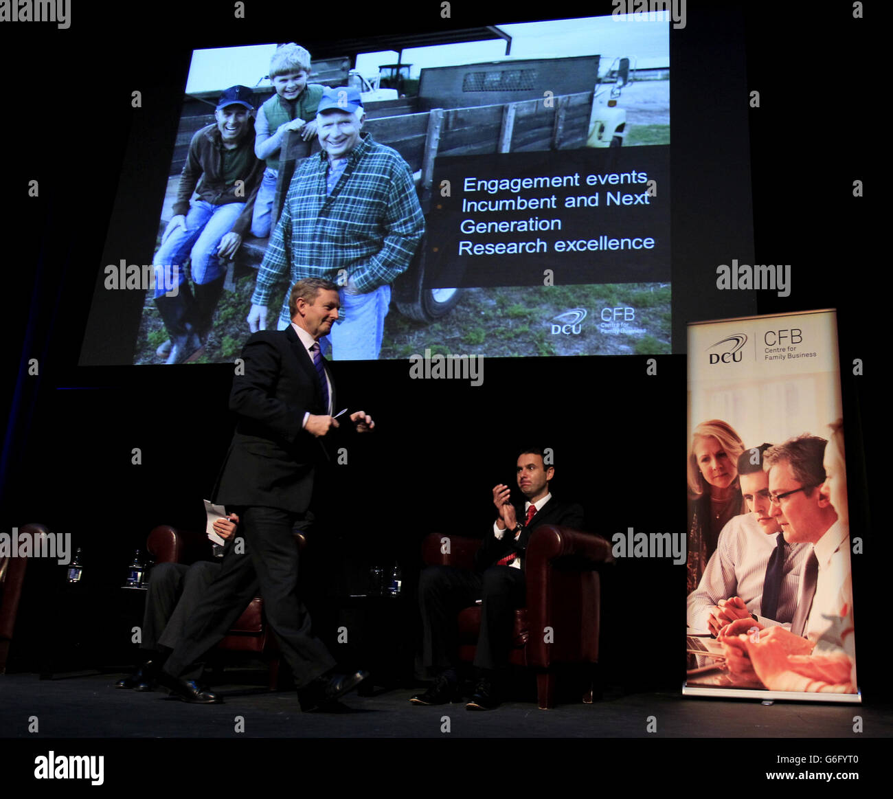 Taoiseach Enda Kenny at the launch of DCU's new Centre for Family ...
