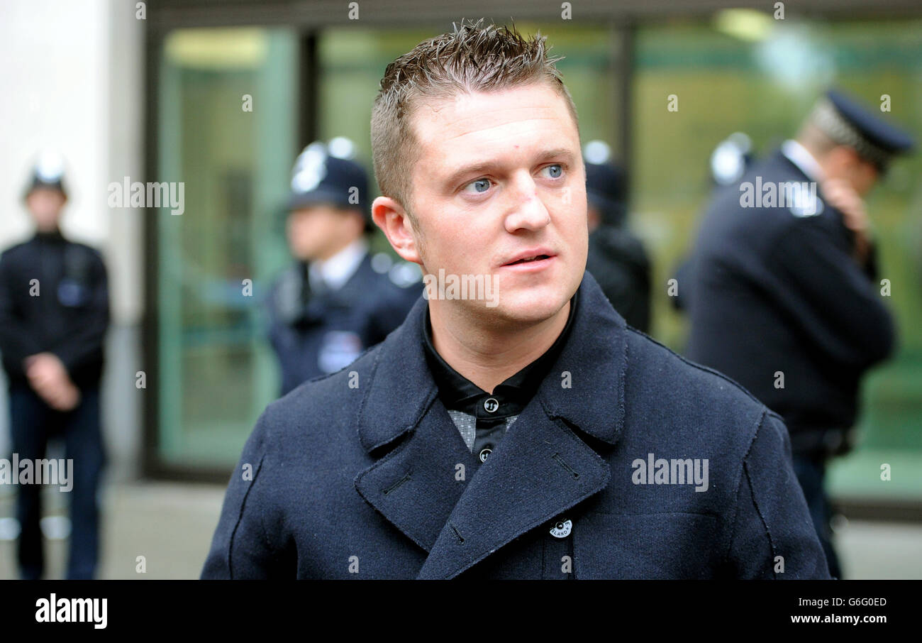 Ex EDL leaders in court Stock Photo - Alamy