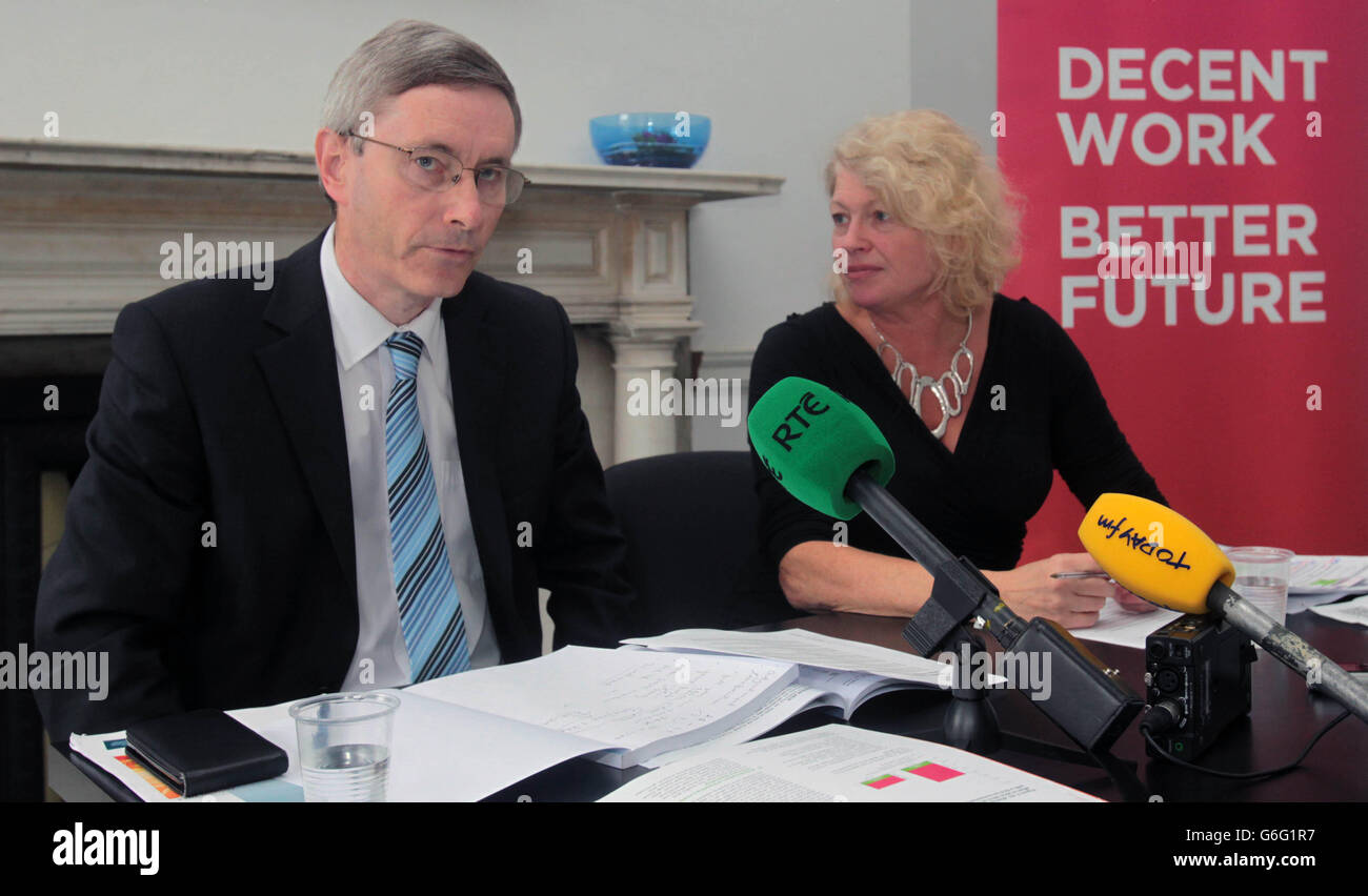 Tom Healy Director of the Nevin Economic Research Institute and Sally ...