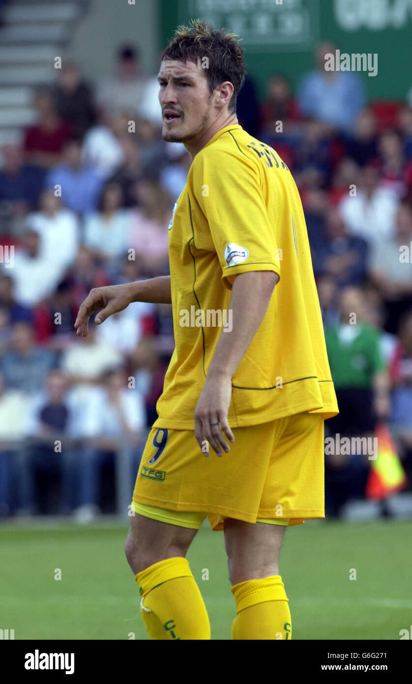 Bristol City's Lee Peacock in action against AFC Bournemouth during ...