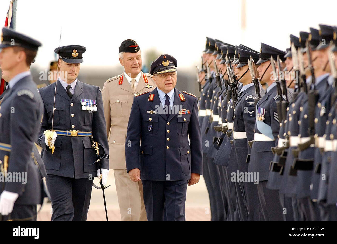 The Chairman of Military committee for NATO, General Harald Kujat ...