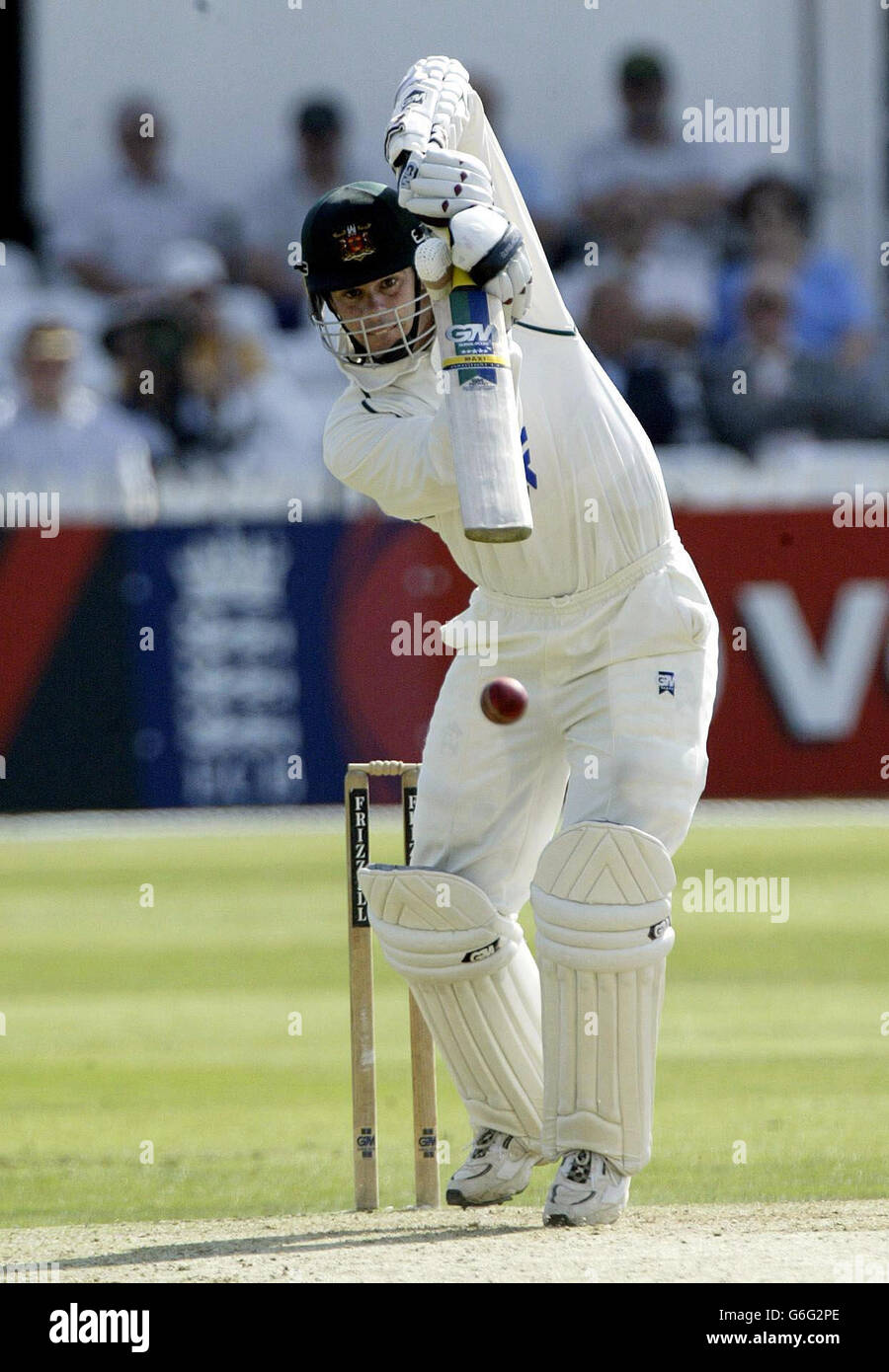 Sport cricket action jason gallian hi-res stock photography and images ...
