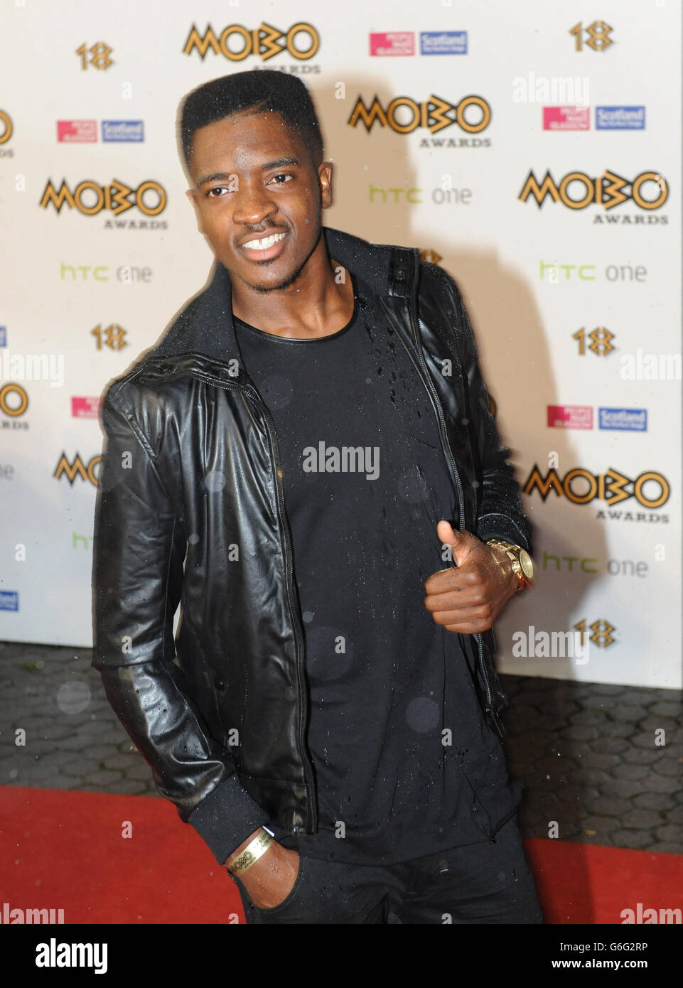 Guvna b arrives 2013 mobo awards 2013 sse hydro arena hi-res stock ...
