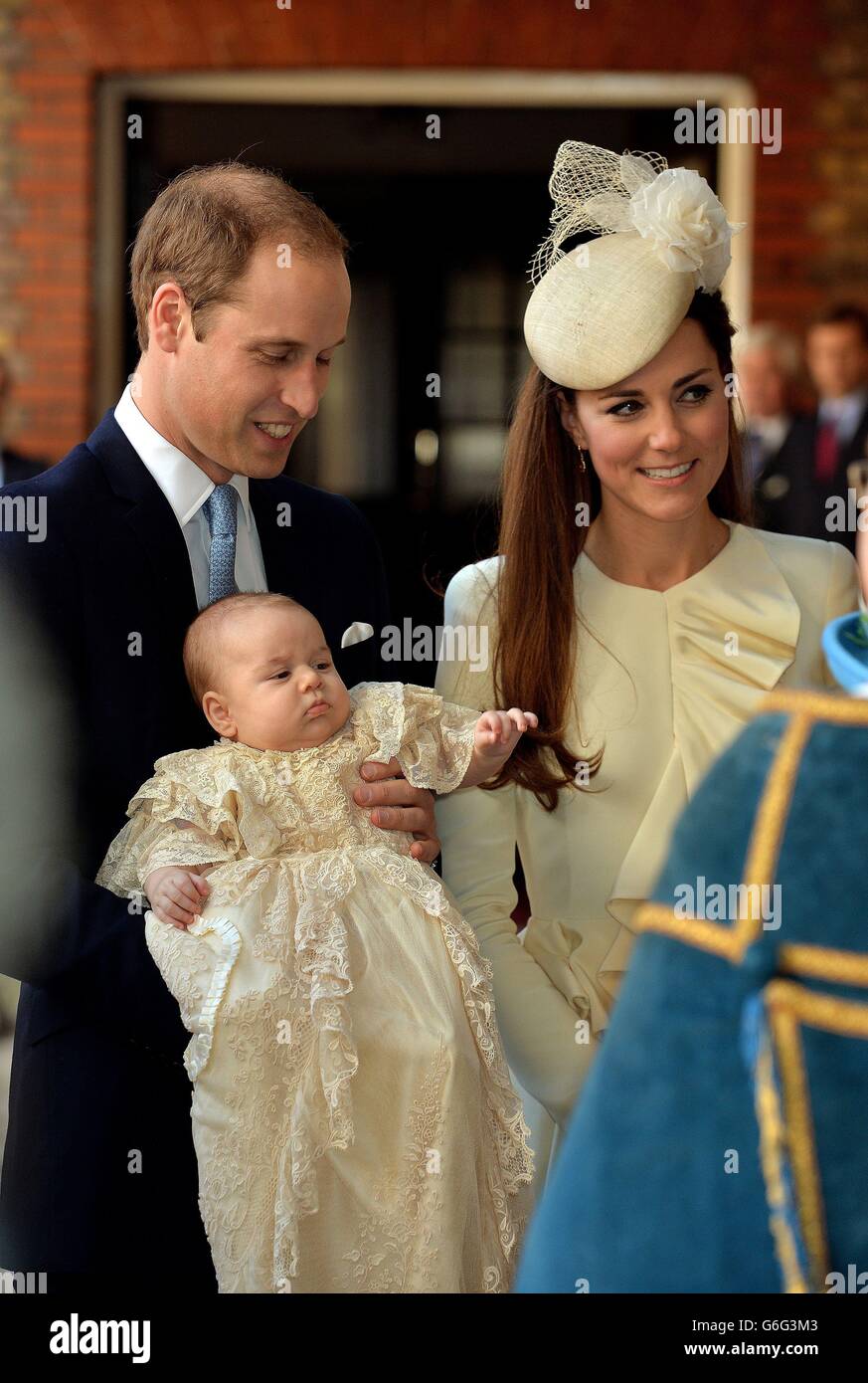 Christening of Prince George of Cambridge Stock Photo - Alamy