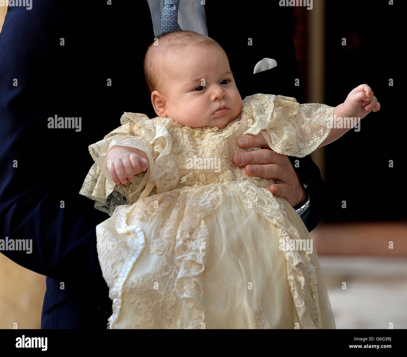 Christening of Prince George of Cambridge Stock Photo - Alamy