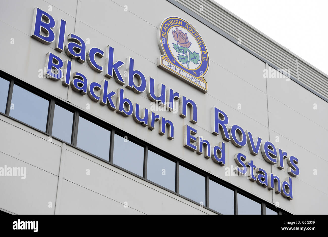 A view of the outside of the ground. A view of the outside of the ...