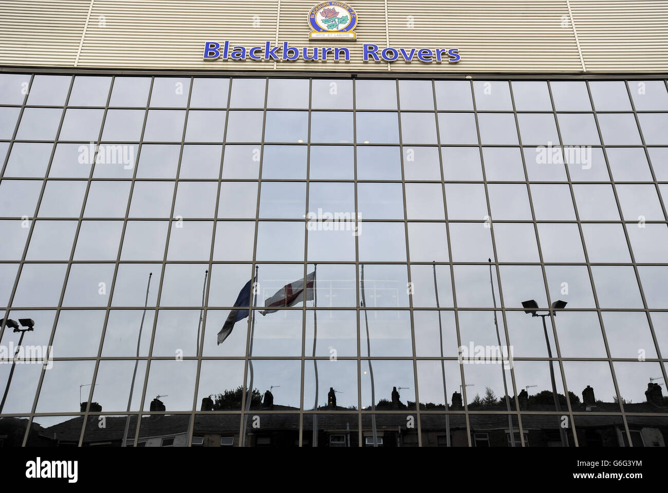 A view of the outside of the ground. A view of the outside of the ...