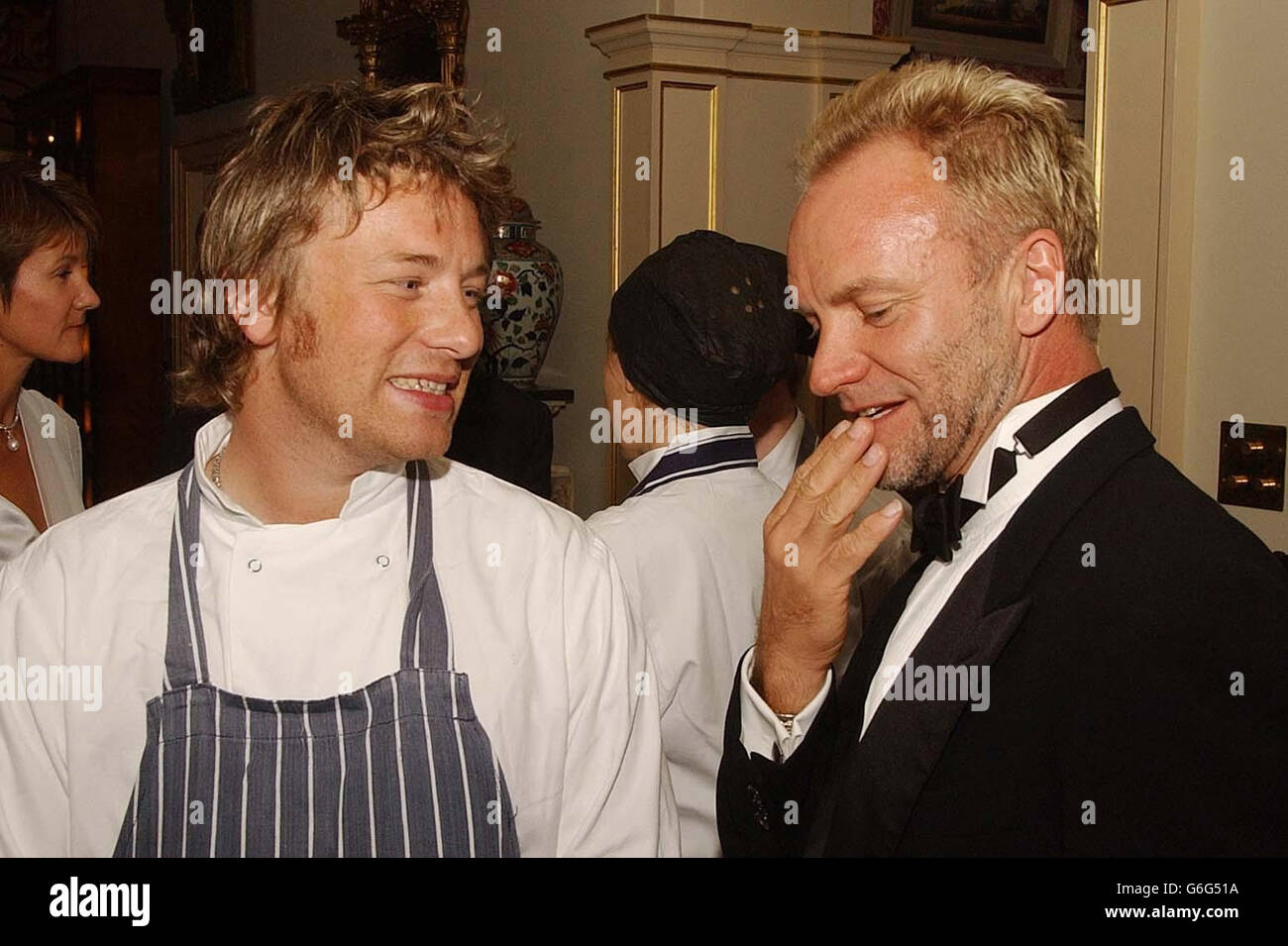 Jamie Oliver at Clarence House Stock Photo - Alamy