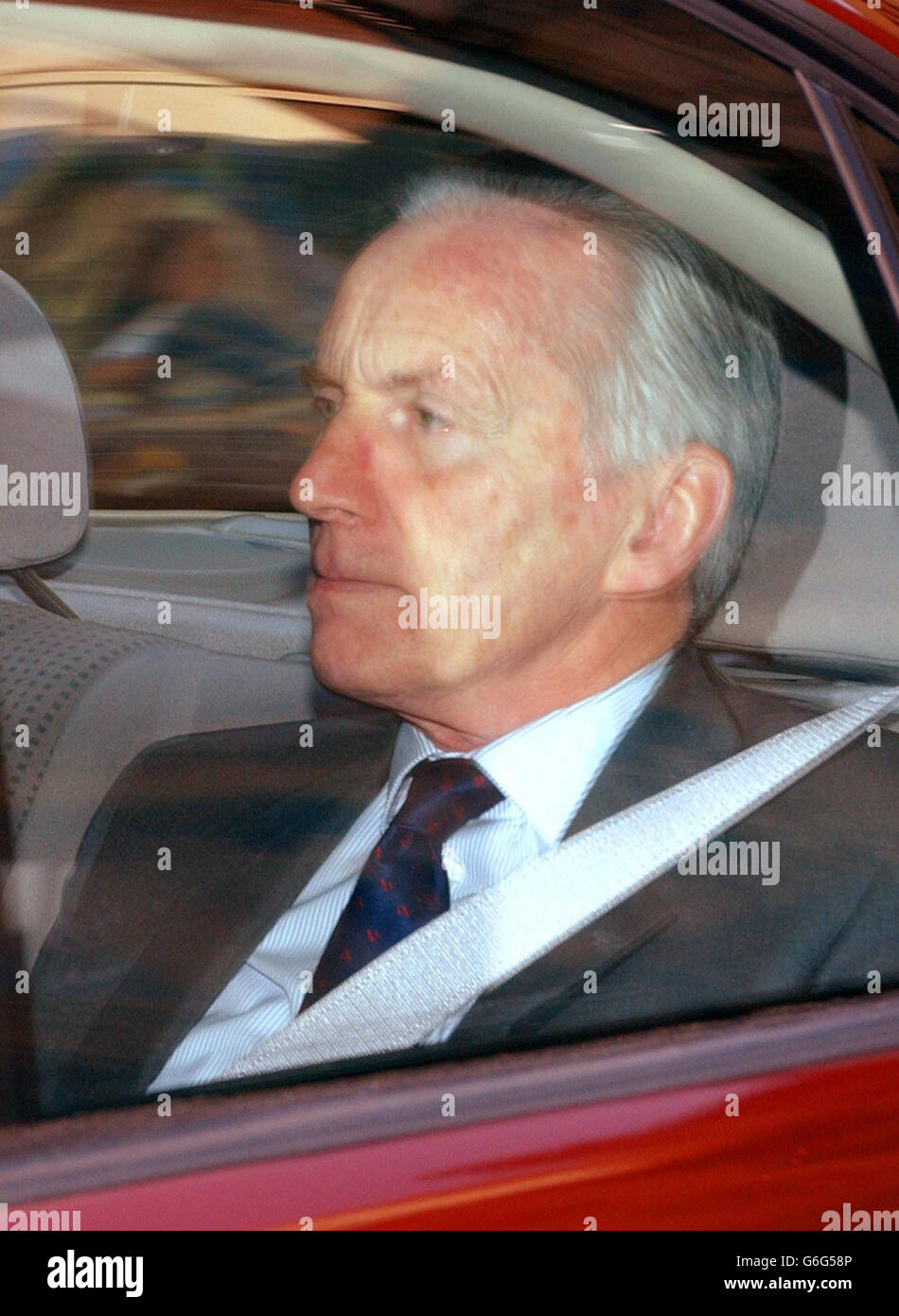 Lord hutton arriving hi-res stock photography and images - Alamy
