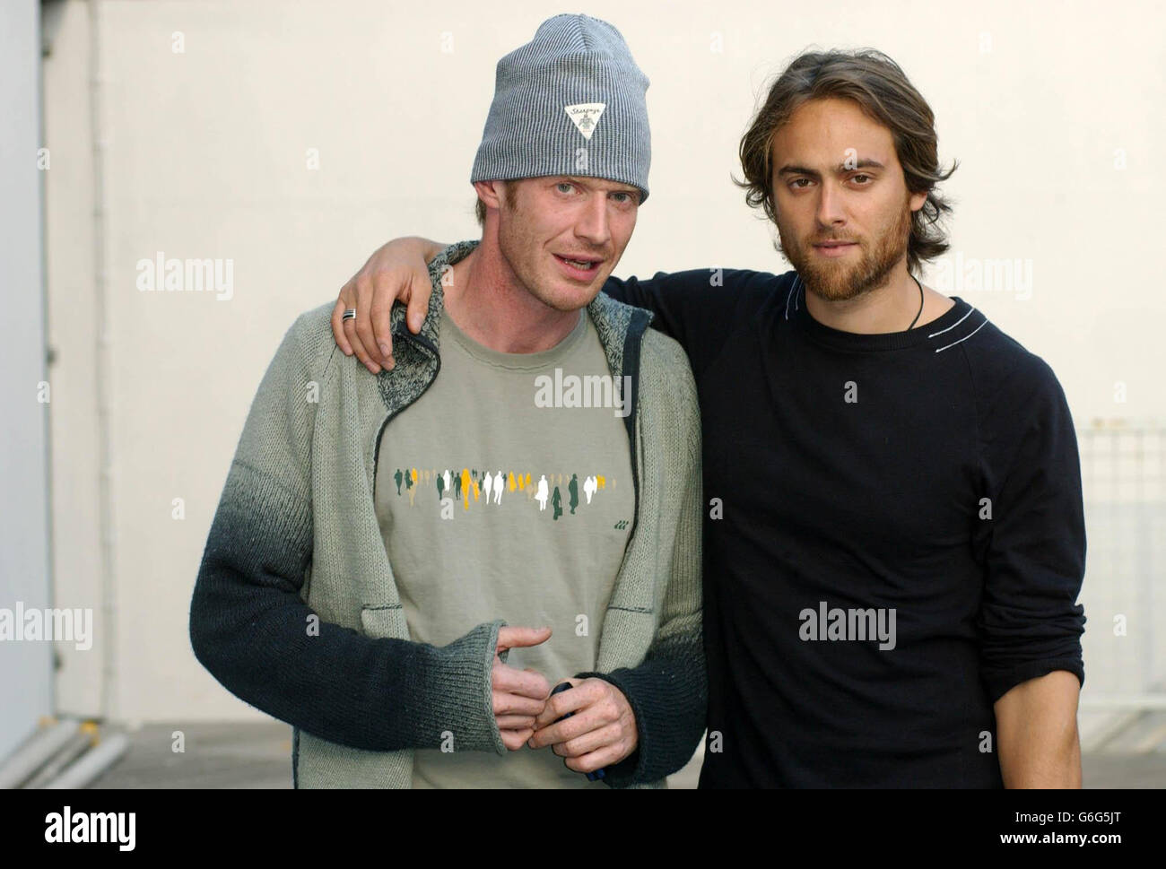 North london actors currently promoting new film hi-res stock ...