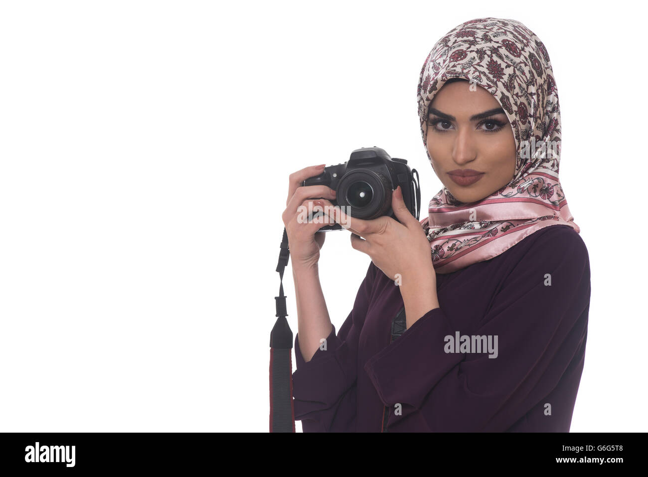 Arabic woman photographer hi-res stock photography and images - Alamy