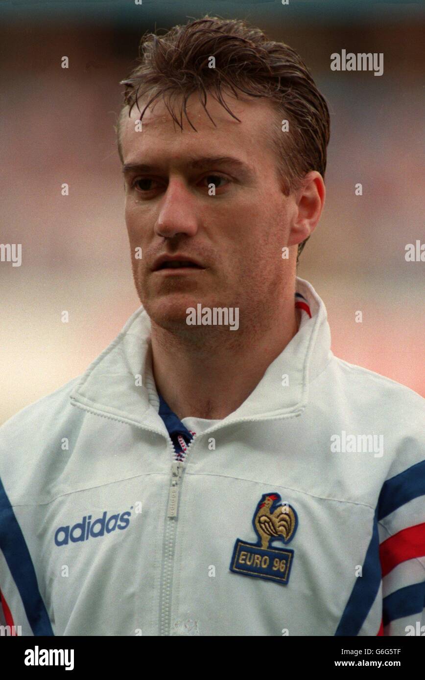 Soccer - European Championships 1996 - Romania v France Stock Photo - Alamy