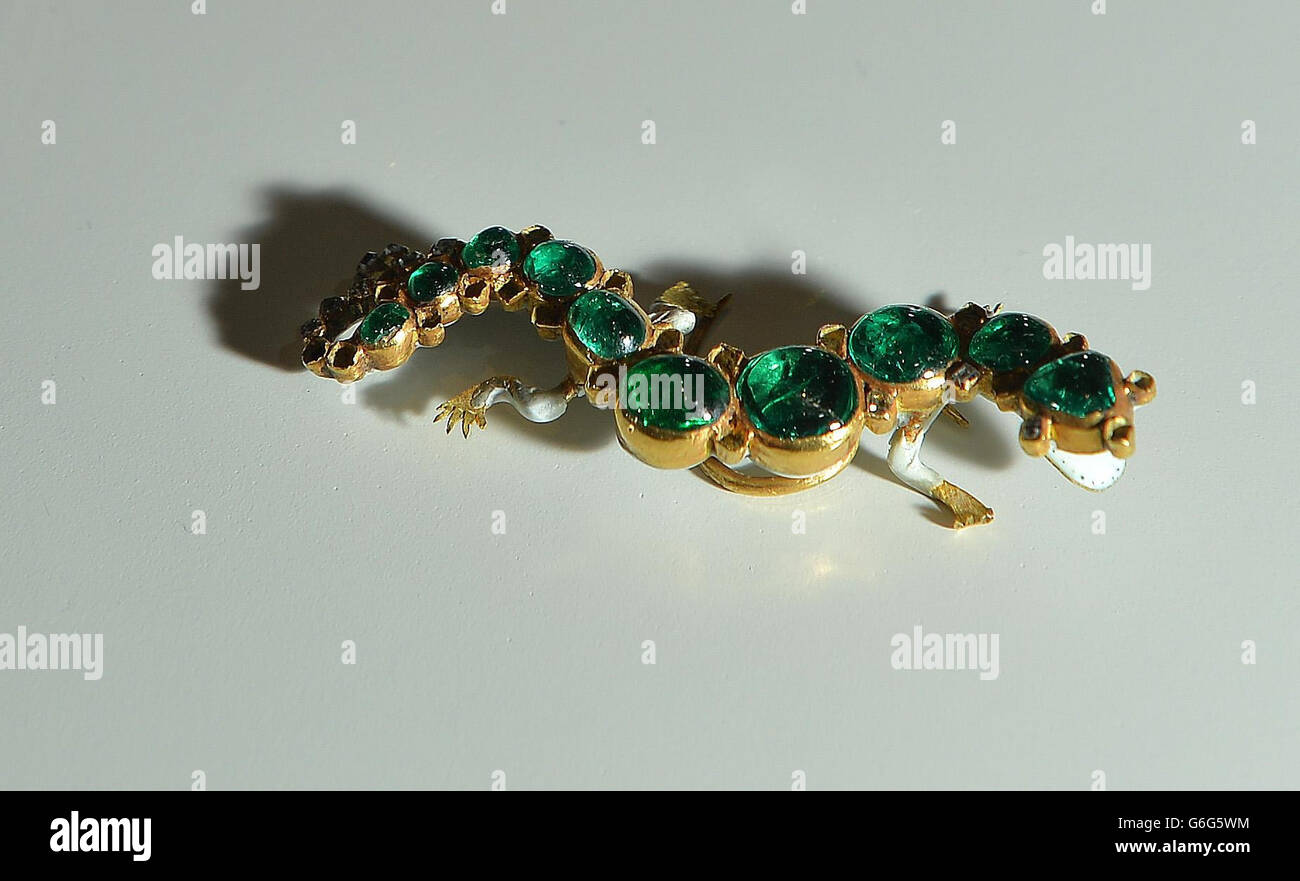 That forms part of the cheapside hoard exhibition hi-res stock ...