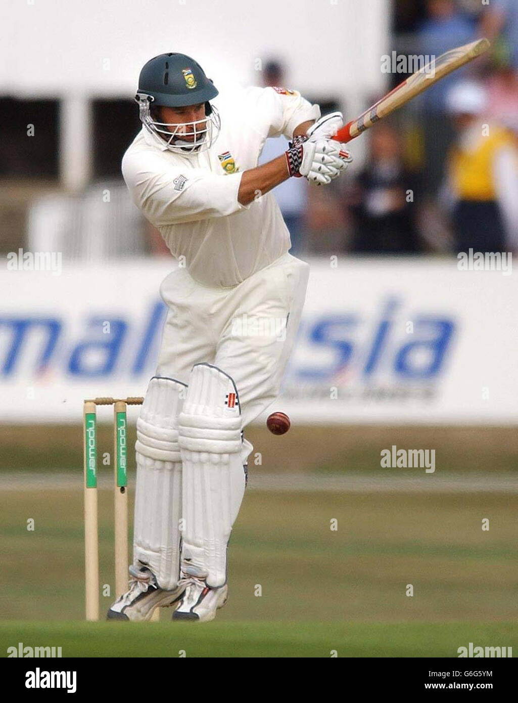 South Africa's Andrew Hall during the fourth day of the fourth npower ...