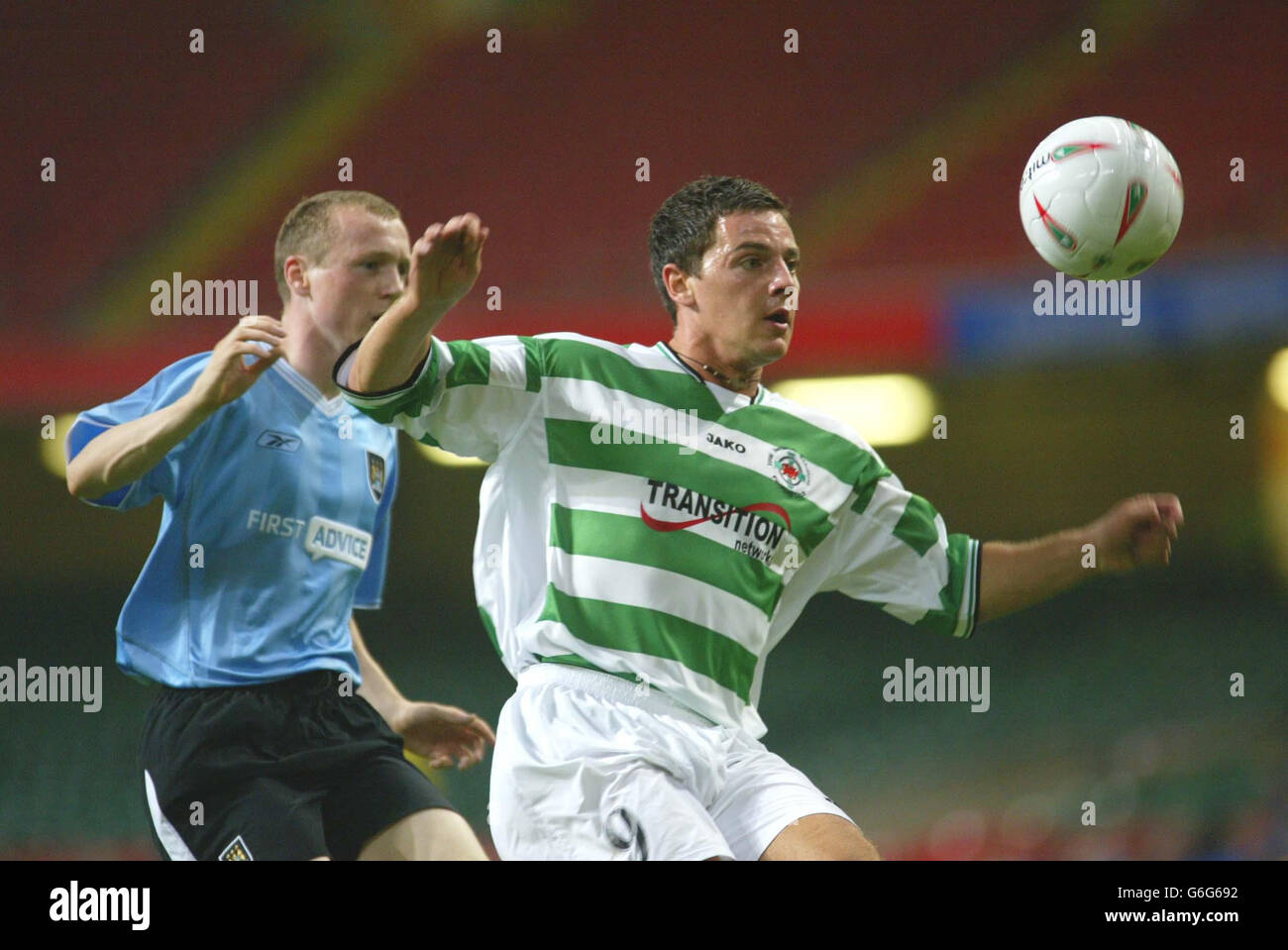 TNS v Man City Stock Photo - Alamy