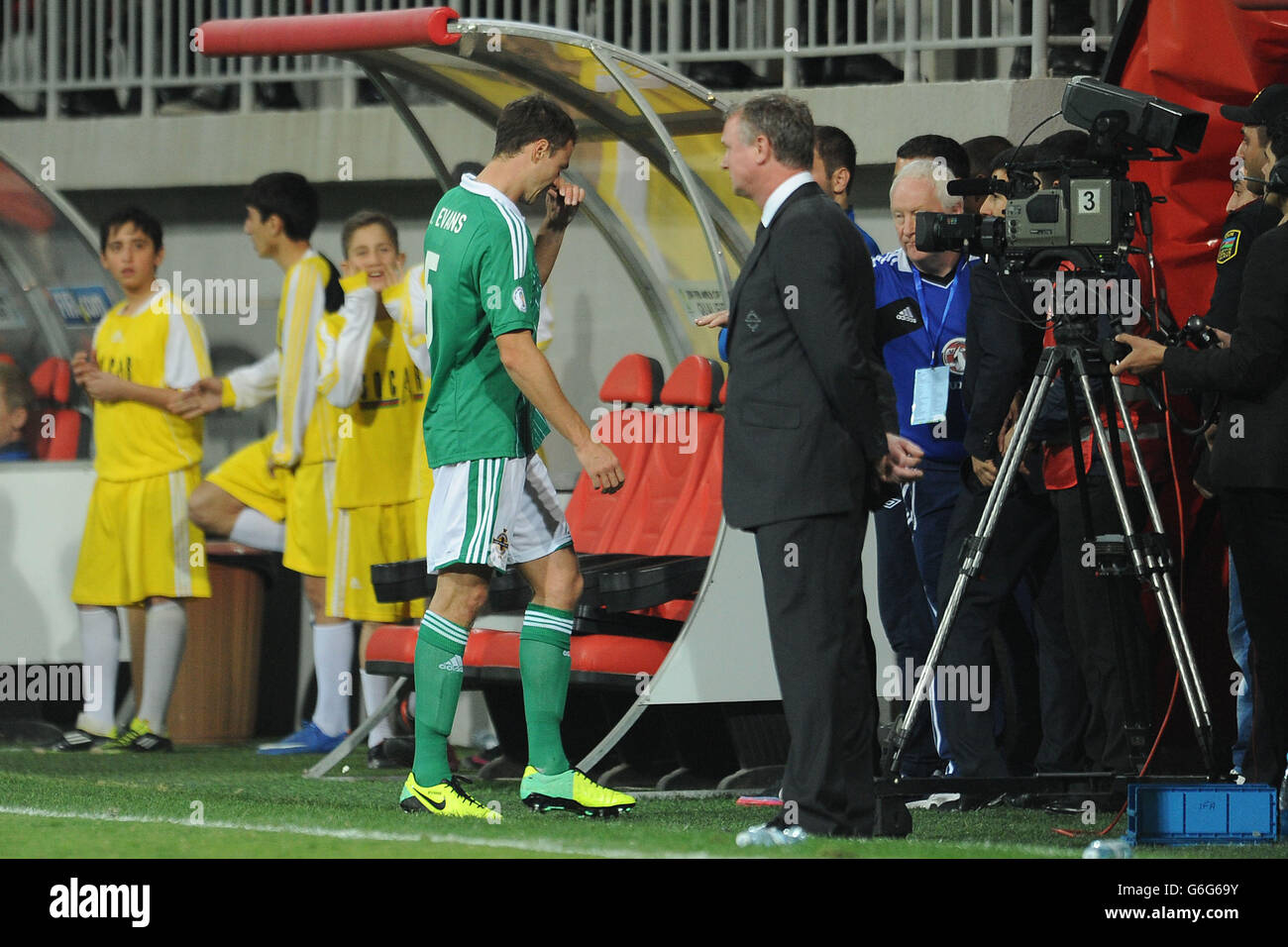 Soccer - FIFA World Cup Qualifying - Group F - Azerbaijan v Northern ...