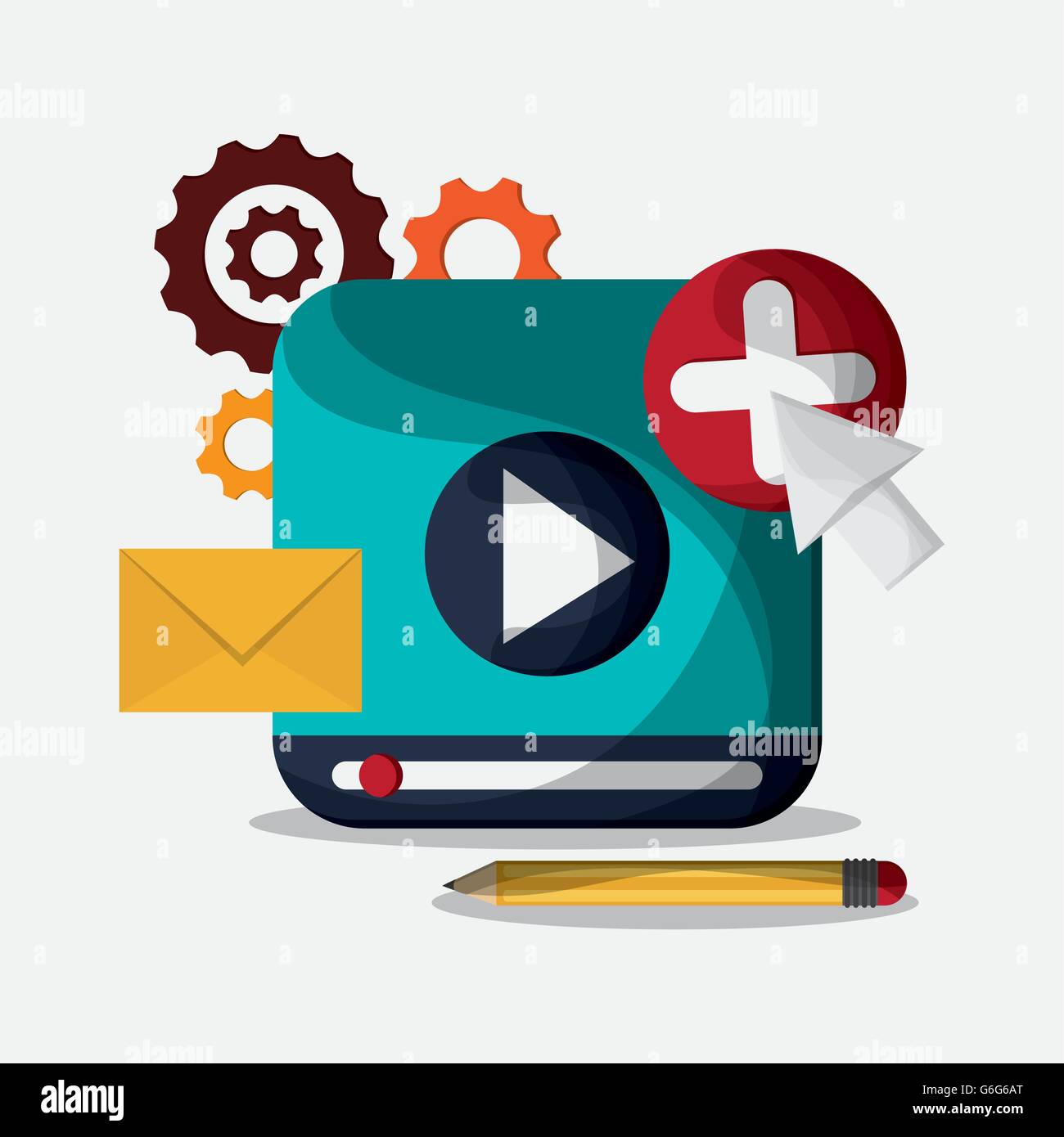 Communication envelope cursor media hi-res stock photography and images ...