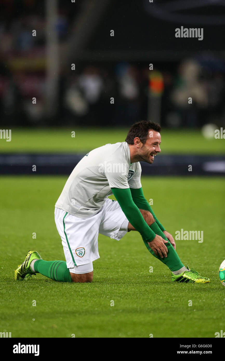 Republic of irelands andy reid the fifa world cup qualifying hi-res ...