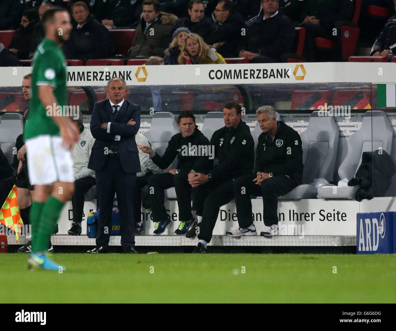 Republic of Ireland's interim manager Noel King during the FIFA World ...