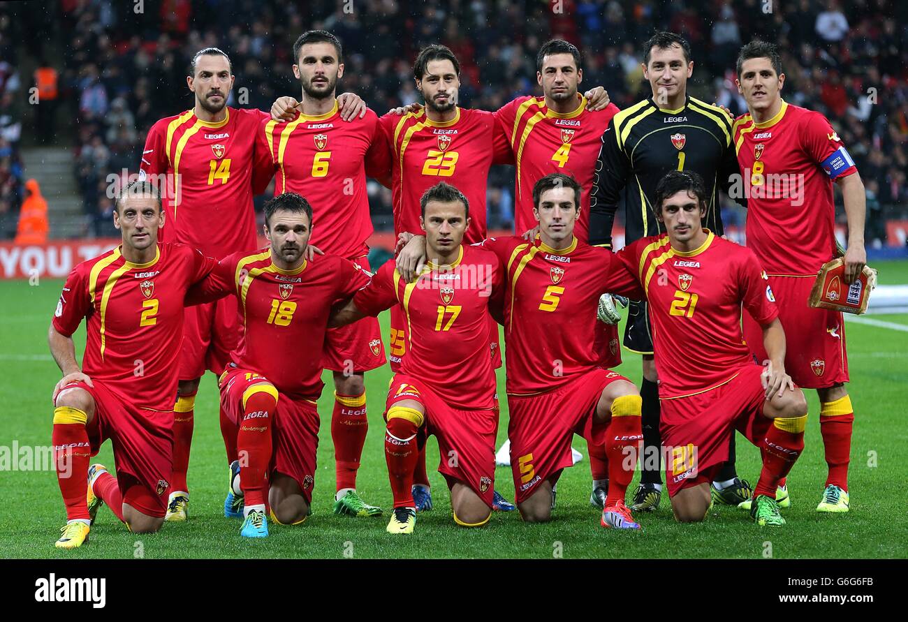 Montenegro team group top row left to right dejan damjanovic hi-res ...