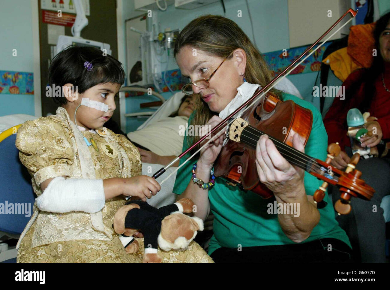 Penny Anderson-Brill at a hospital Stock Photo - Alamy